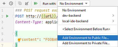 IntelliJ IDEA HTTP-Client - pep.digital