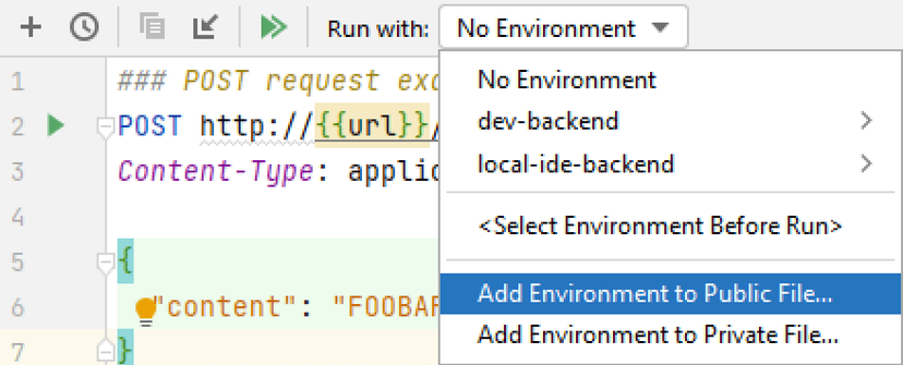 IntelliJ IDEA HTTP-Client - pep.digital